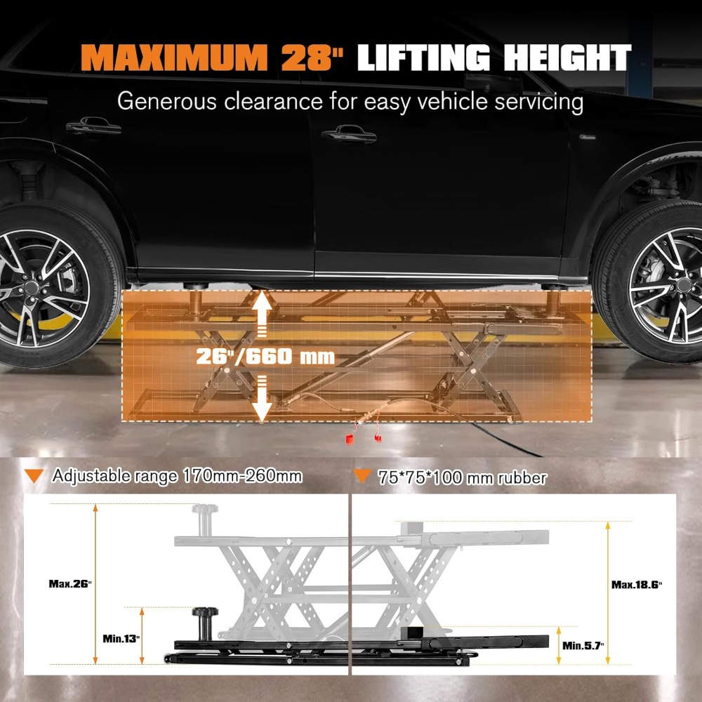 Car Lift Quick Jack Stand - Two-Car Lift - AlterTool