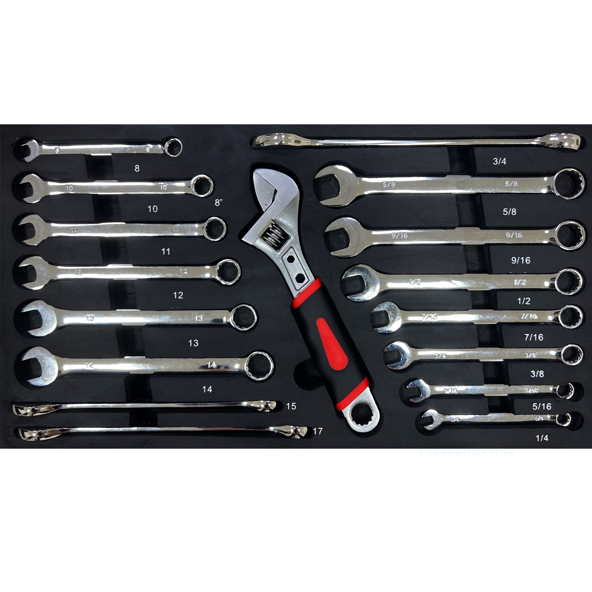 Tool Box with Tool Set 3 Drawer Metal Toolbox - AlterTool