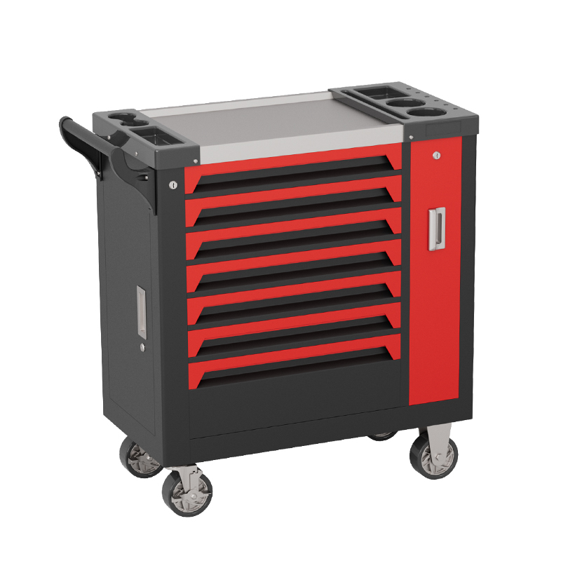 7-Drawer Tool Trolley with Stainless Steel - AlterTool