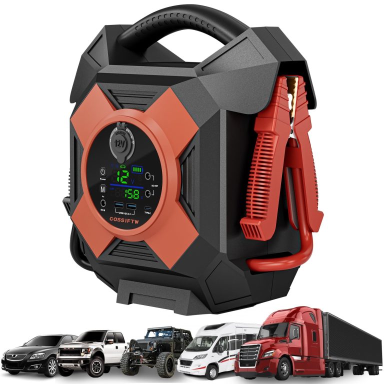 Heavy Duty 4000A Jump Starter for 12V/24V Vehicles - AlterTool