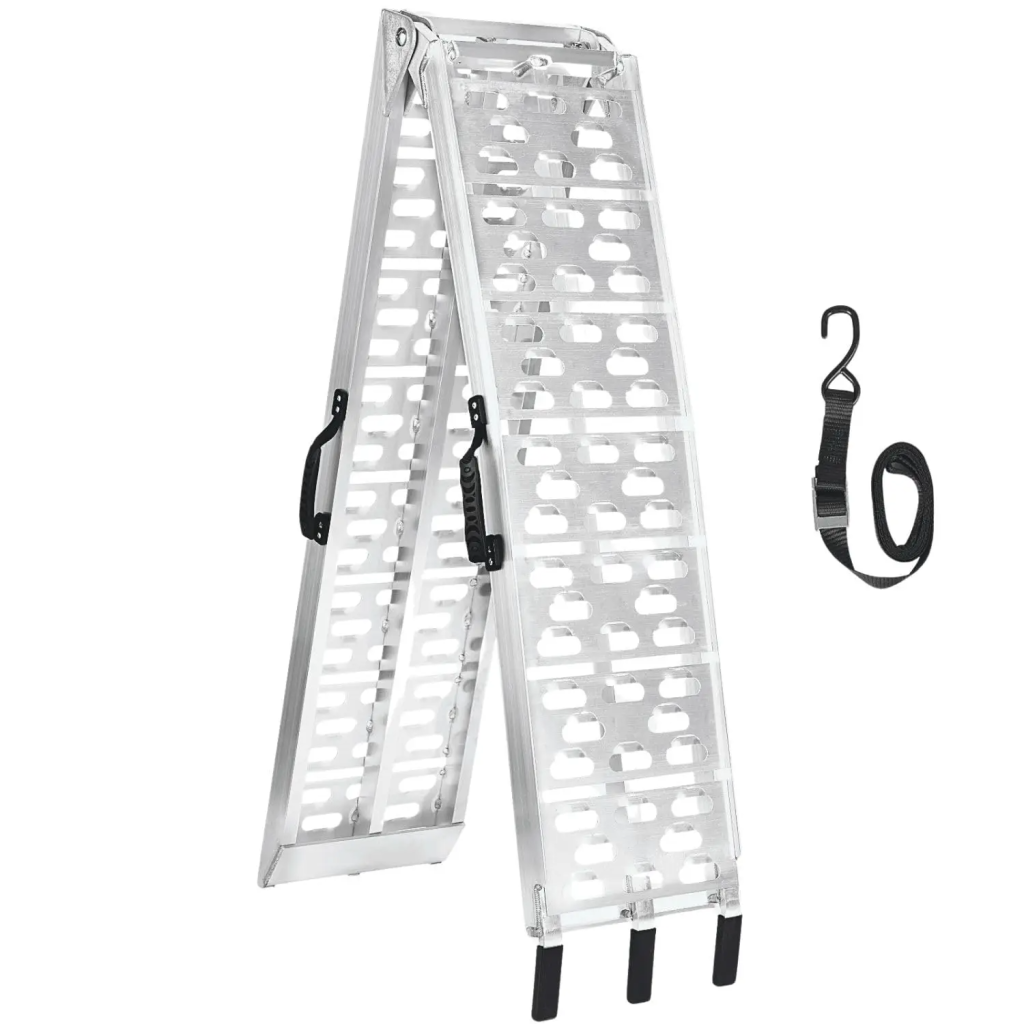 Wholesale Aluminum Folding Motorcycle Ramp with Handle - Load Straps ...