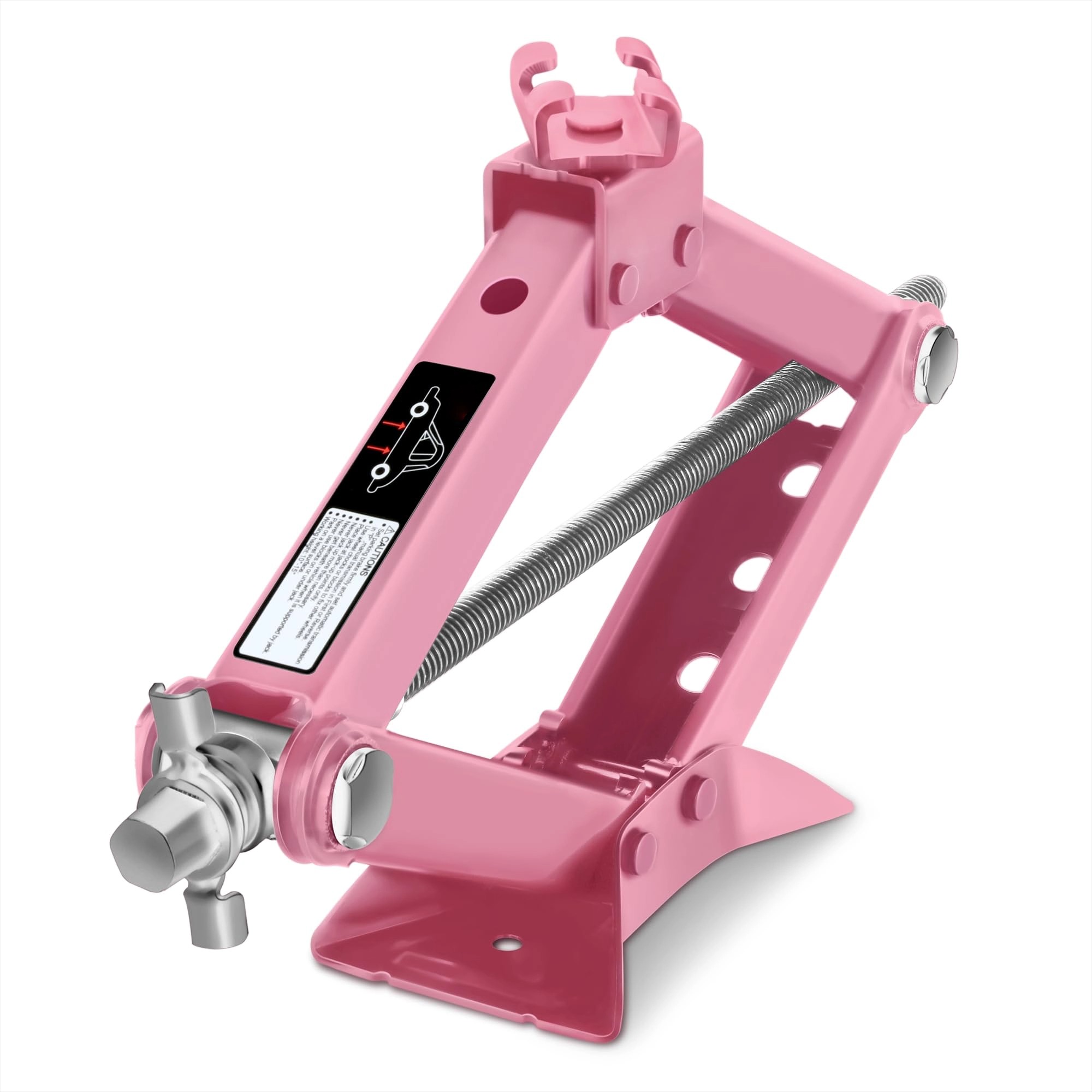 2-Ton Hydraulic Scissor Car Jack Kit with Ratchet Wrench - AlterTool